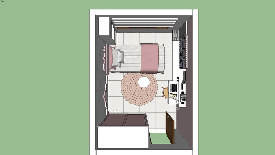 QUARTO MENINA 1 | 3D Warehouse