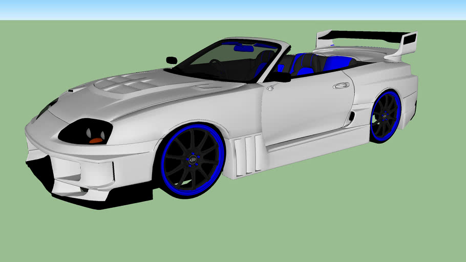 toyota supra chargespeed cabrio | 3D Warehouse