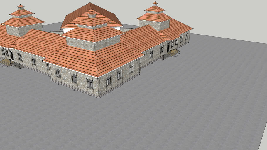 sloping roof | 3D Warehouse