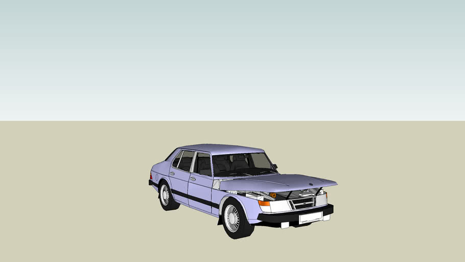 Saab 900 classic | 3D Warehouse