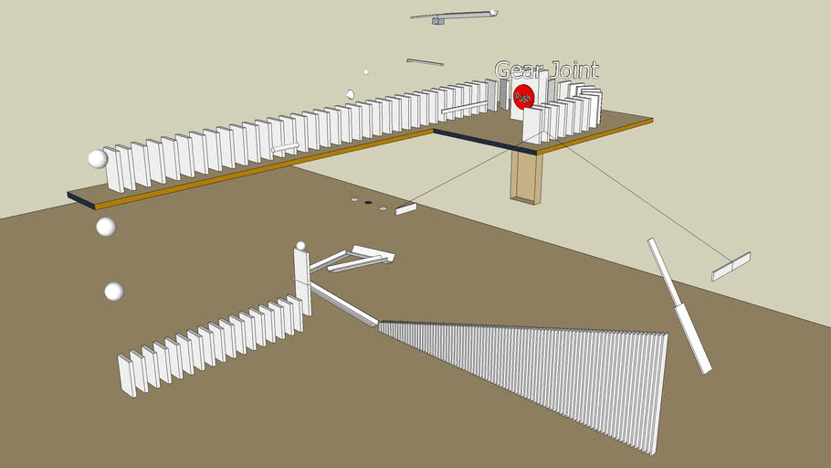 Sketchyphysics Rube Goldberg Machine READ DESCRIPTION!!! | 3D Warehouse