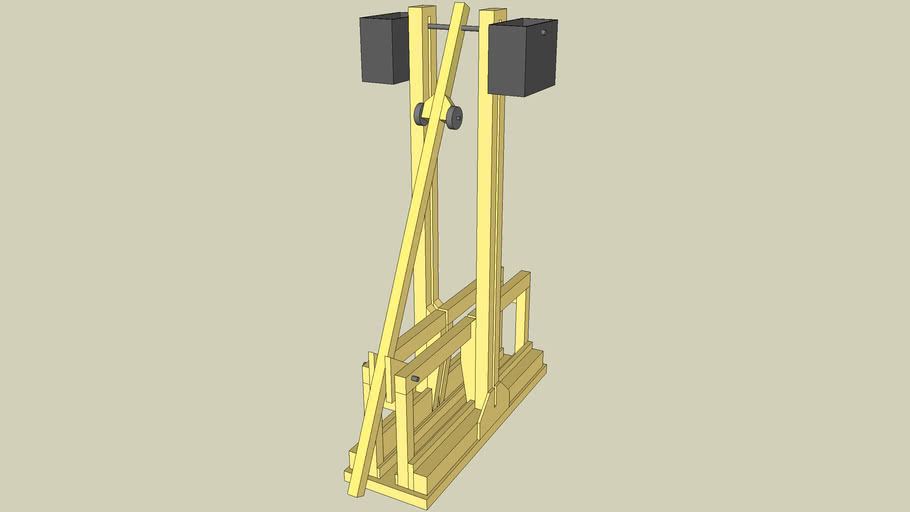 floating arm trebuchet | 3D Warehouse