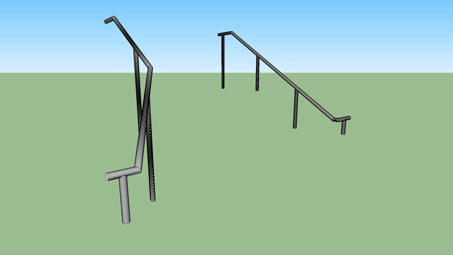 Handrail - Tube | 3D Warehouse