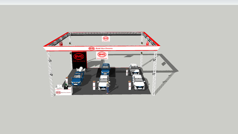 BYD Booth Event | 3D Warehouse