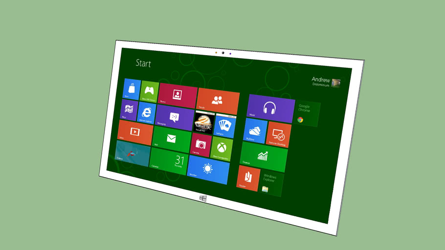 Mora Tablet W8 | 3D Warehouse