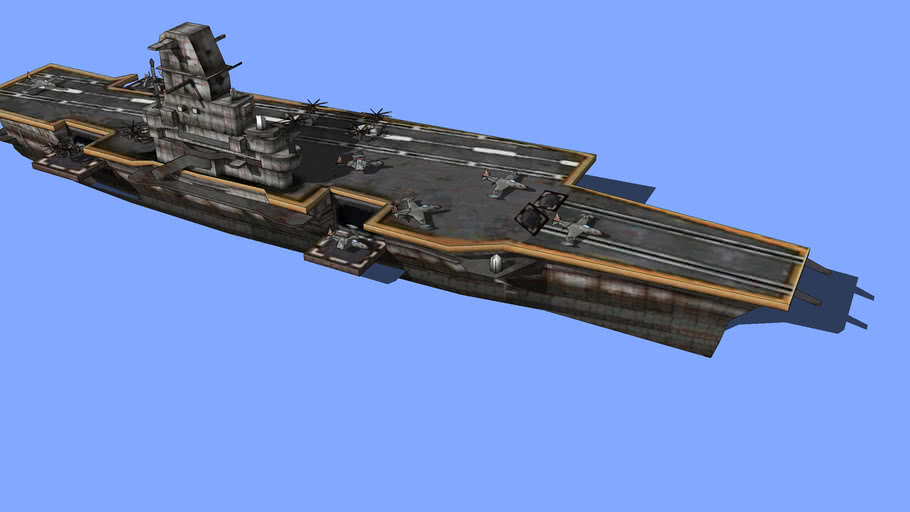 Fallout Aircraft Carrier aka Rivet City (low poly) | 3D Warehouse