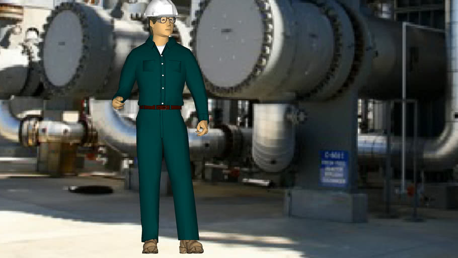 Safety First Series - Process Operator - OSHA Level 'D' PPE Protection ...