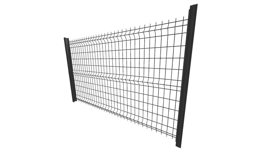 cloture grillage rigide | 3D Warehouse