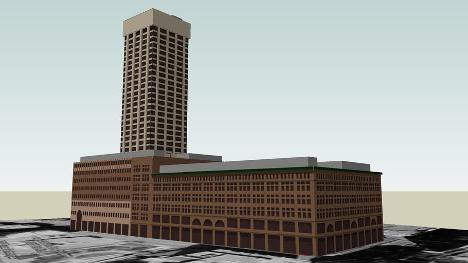 The Bay Queen Street & Simpson Tower | 3D Warehouse