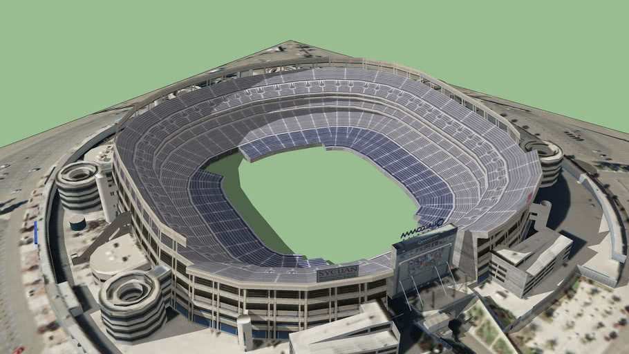 Qualcomm Stadium | 3D Warehouse