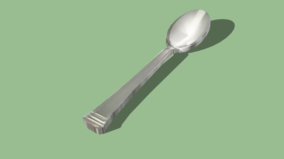 Spoon Tableware Silverware | 3D Warehouse