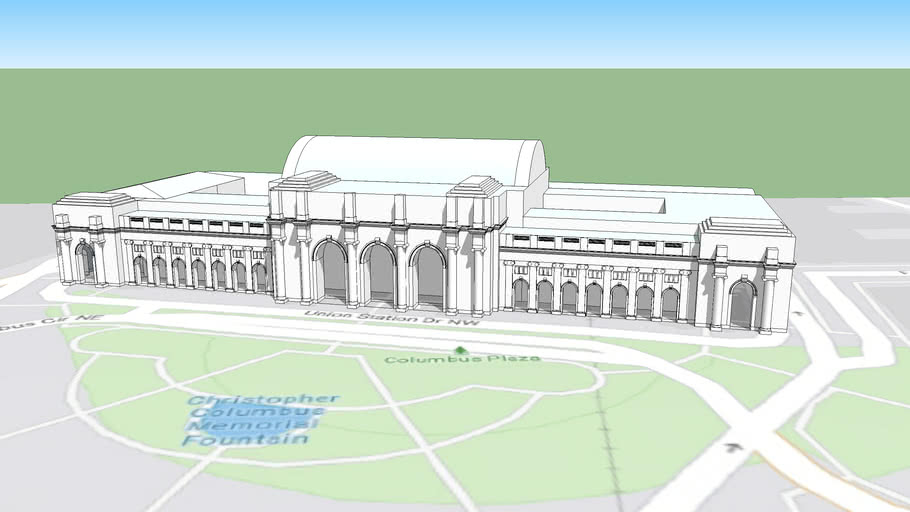 Union Station, Washington D. C. | 3D Warehouse