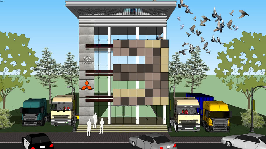 exterior design | 3D Warehouse