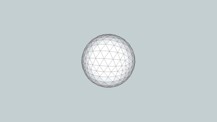 GeoDesic Sphere | 3D Warehouse