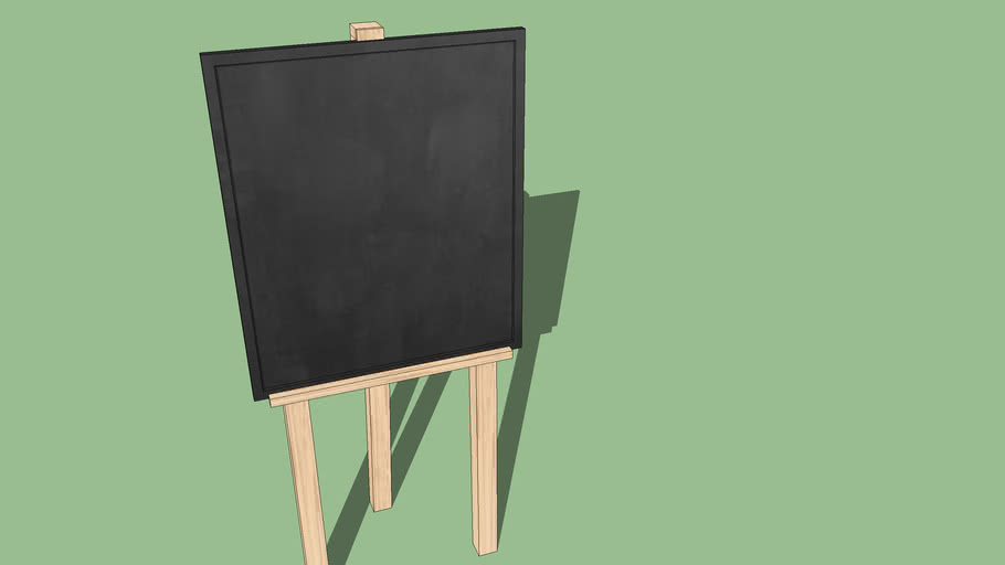 Easel Stand | 3D Warehouse
