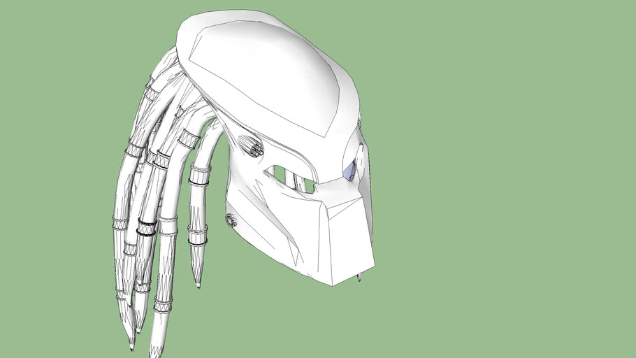 predator helmet | 3D Warehouse