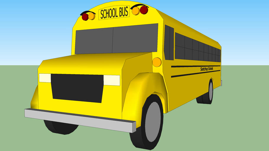 Simple School Bus | 3D Warehouse