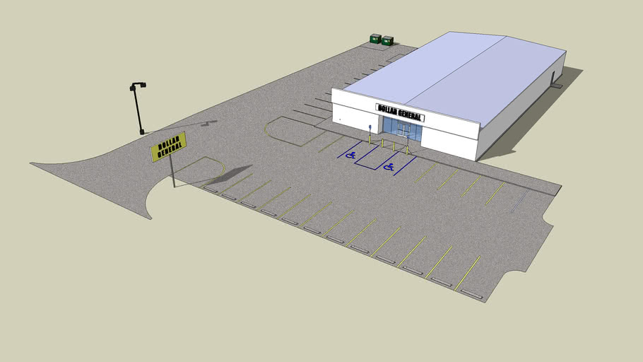 Dollar General Prototype A | 3D Warehouse