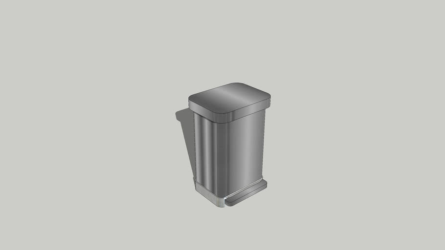 Waste Bin/Trash Can | 3D Warehouse