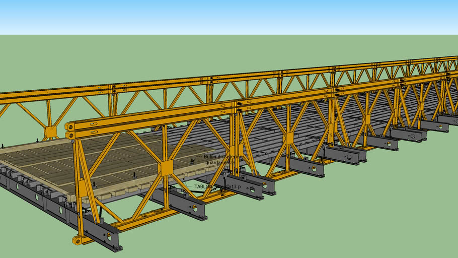 Puente Modular Tipo Bailey | 3D Warehouse