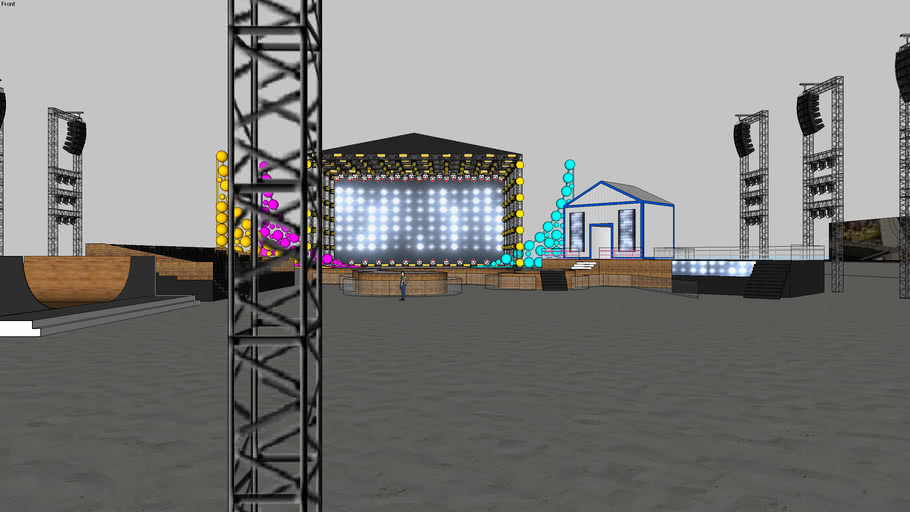 Beach Music Festival | 3D Warehouse