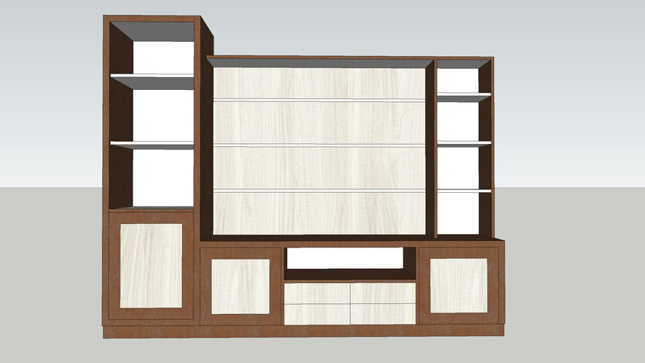 TV rak | 3D Warehouse