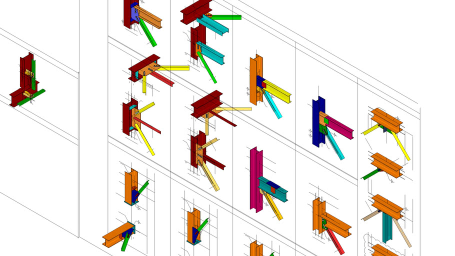 TYPICAL CONNECTION DETAIL FOR GIRT | 3D Warehouse