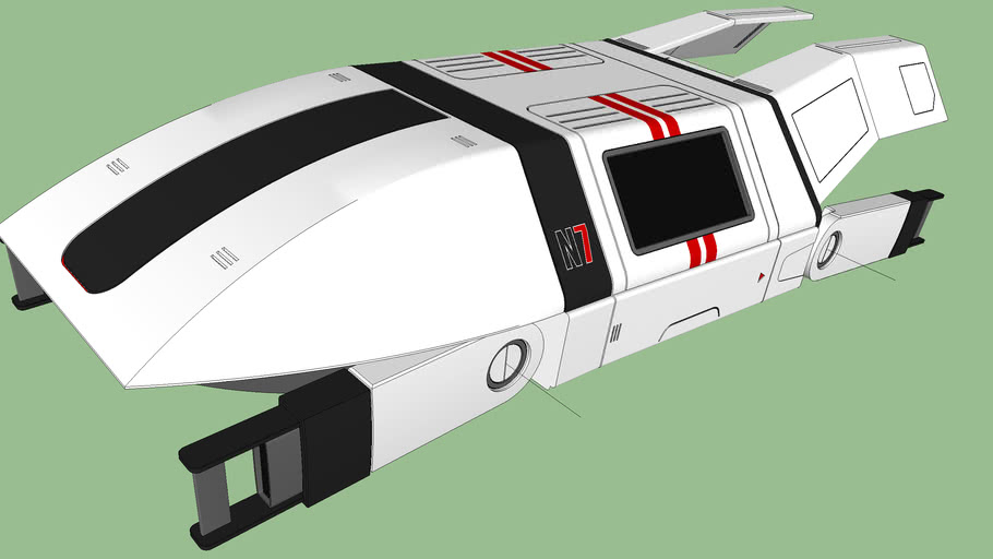 Mass Effect Shuttle | 3D Warehouse