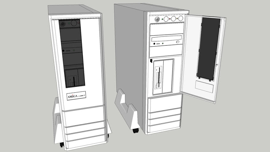 Commodore Amiga 4000T | 3D Warehouse