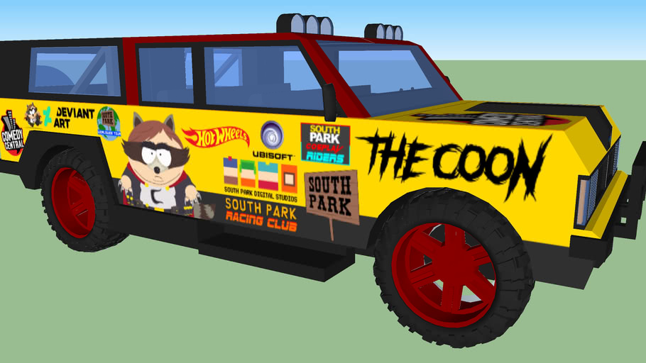 South Park Cosplay Riders The Coon Car | 3D Warehouse