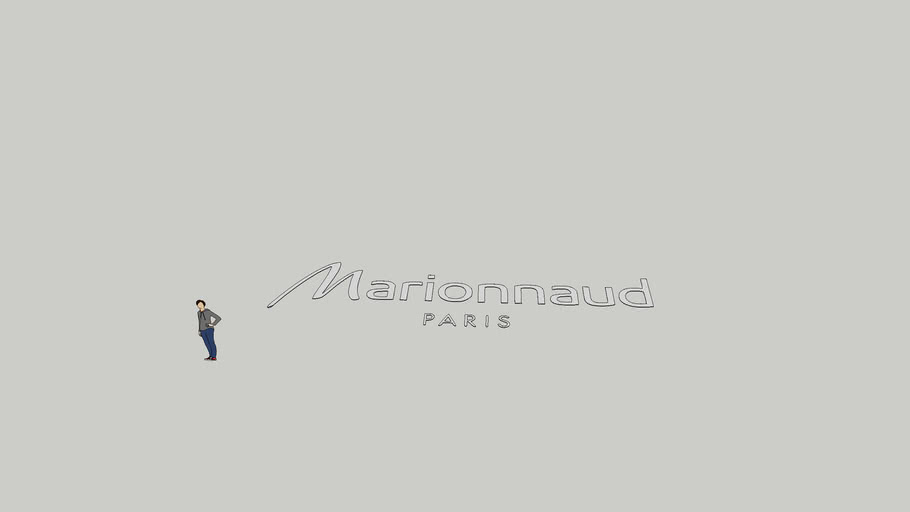Marionnaud parfumerie logo | 3D Warehouse