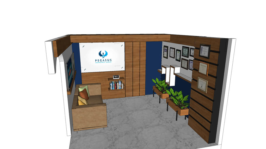 Office Reception Concept | 3D Warehouse