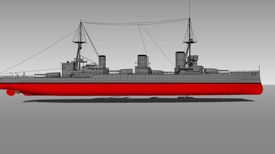 HMAS AUSTRALIA 1909 | 3D Warehouse