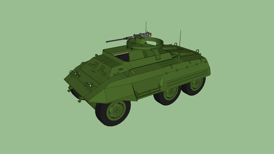 M20 Armored Utility Car | 3D Warehouse