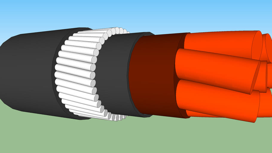 armoured cable | 3D Warehouse