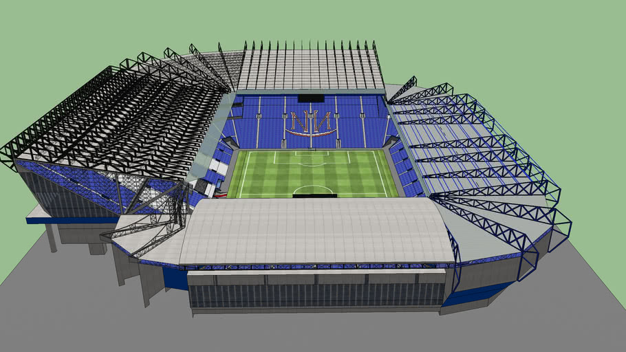 Abe Lenstra Stadion uitbreiding | 3D Warehouse