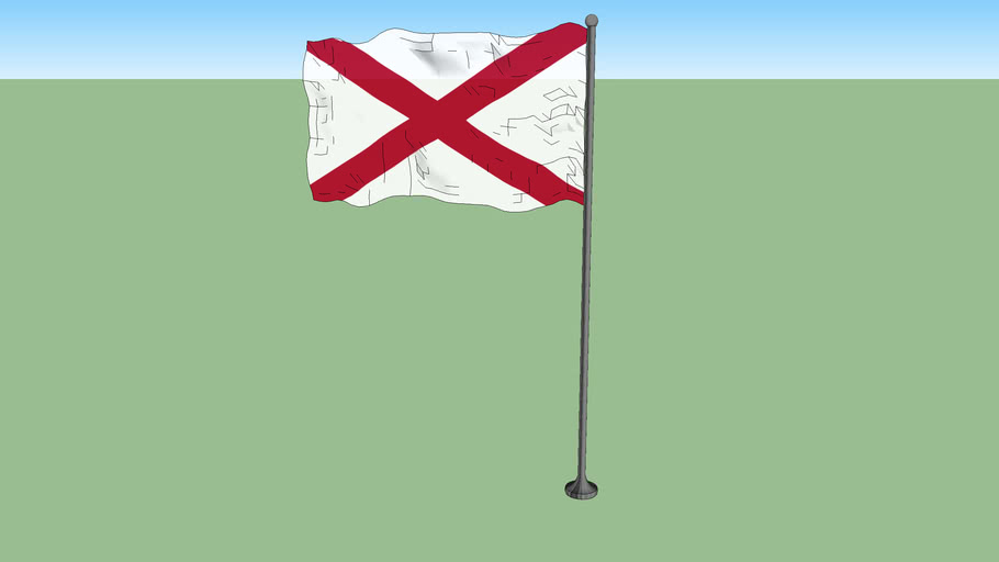 Flag of Alabama | 3D Warehouse