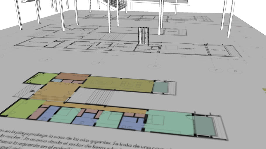 two hulls house | 3D Warehouse