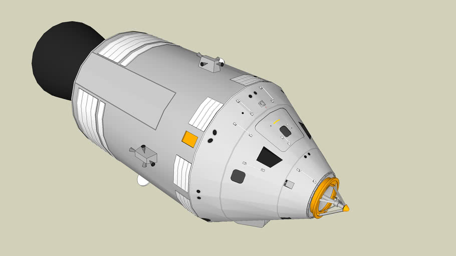 Apollo Command & Service Module | 3D Warehouse