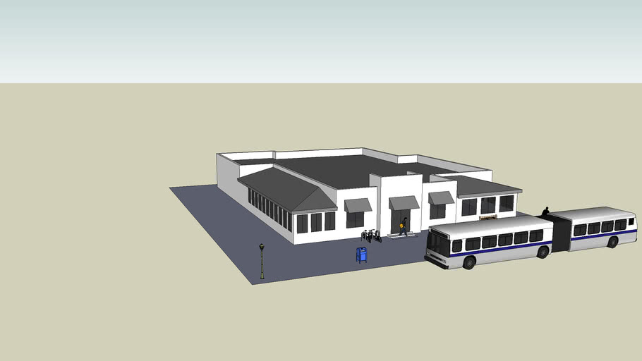 bus stop | 3D Warehouse