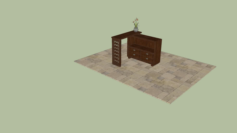 bar counter | 3D Warehouse