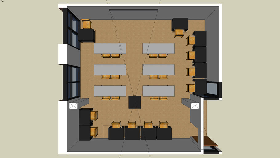 APO training room setup B | 3D Warehouse