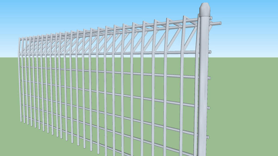 old school gates. | 3D Warehouse