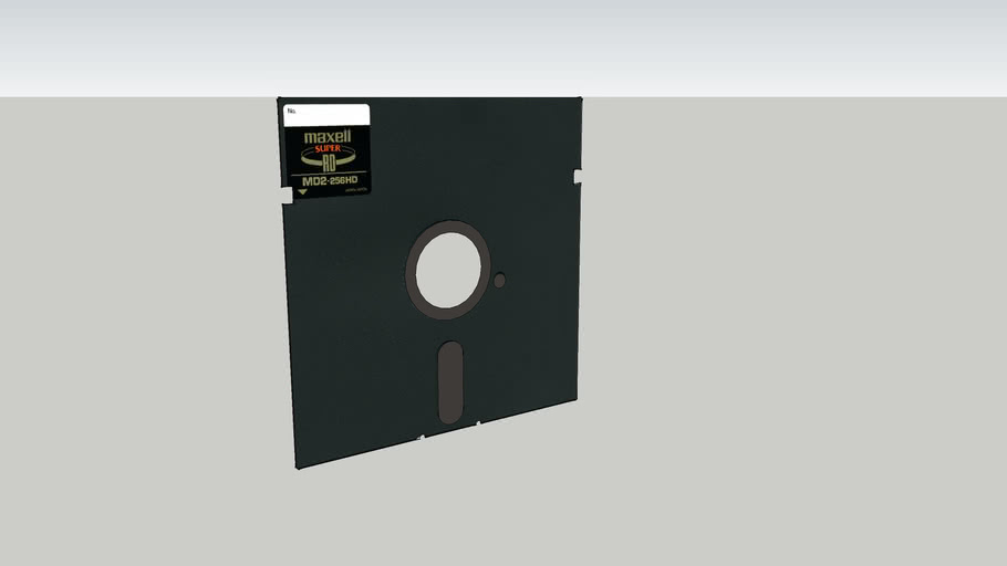 Disquette 5' 1/4 | 3D Warehouse