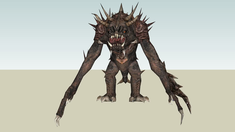 Mutated rancor | 3D Warehouse