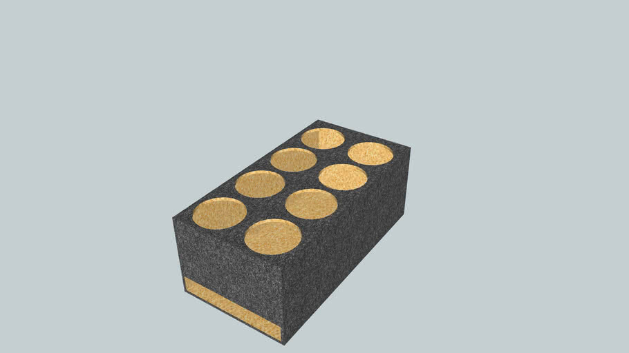 8 ported sub box | 3D Warehouse