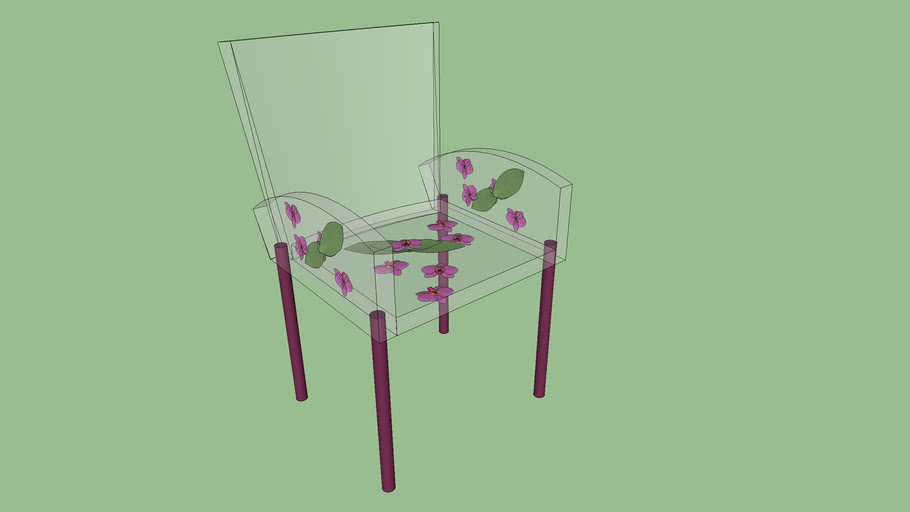 Cadeira Miss Blanche | 3D Warehouse