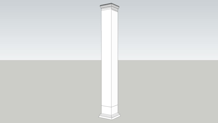 Porch Post | 3D Warehouse