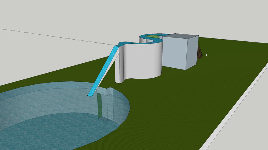 Large Water Slide | 3D Warehouse