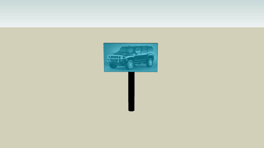 Hummer Sign | 3D Warehouse